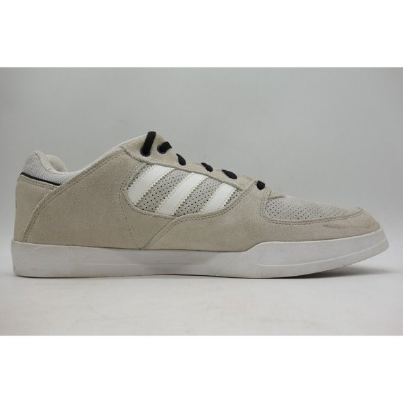 adidas | Shoes | Adidas Rodrigo Tx Beige White Leather Lace Up Trainer ...